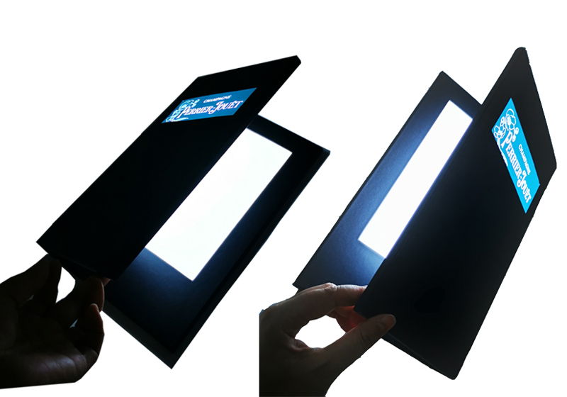 Amplify your brand’s presence with an illuminated menu